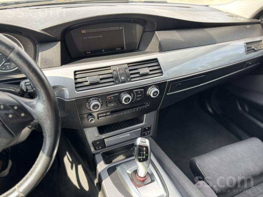 Pelēks BMW 525 2007 Rīga, ar dzinēja tilpumu 3.00 L un nobraukumu 393 tūkst. km par 3900 €, foto 10 vietnē AUTOMOTO.COM.LV