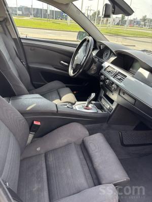 Pelēks BMW 525 2007 Rīga, ar dzinēja tilpumu 3.00 L un nobraukumu 393 tūkst. km par 3900 €, foto 12 vietnē AUTOMOTO.COM.LV