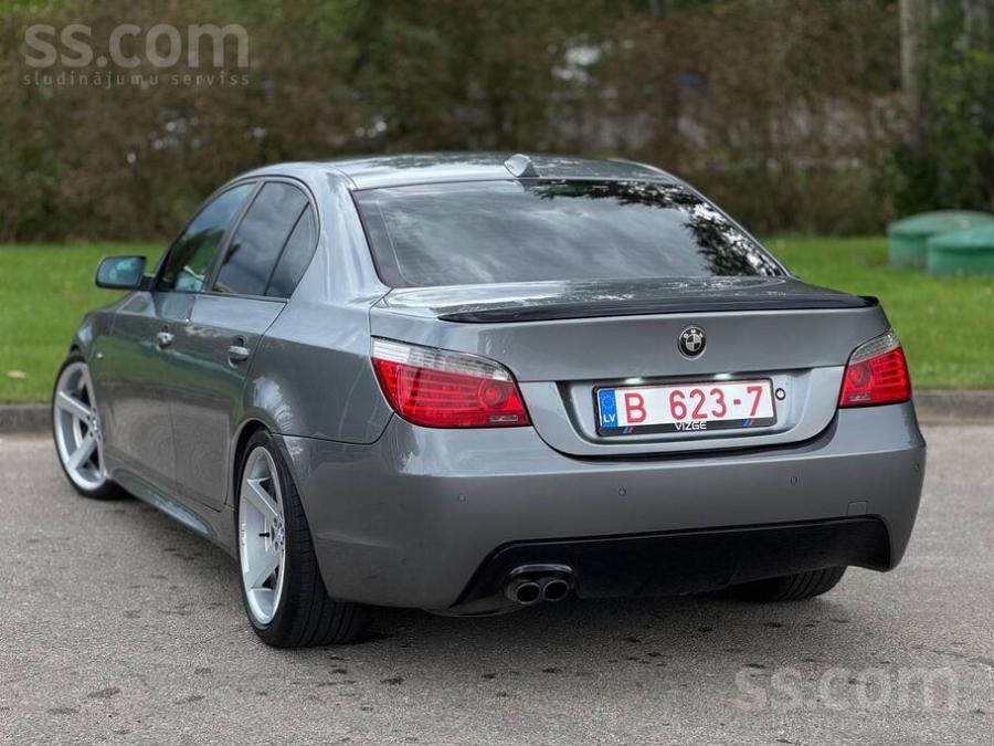 Pelēks BMW 525 2007 Rīga, ar dzinēja tilpumu 3.00 L un nobraukumu 290 tūkst. km par 5750 €, foto 6 vietnē AUTOMOTO.COM.LV