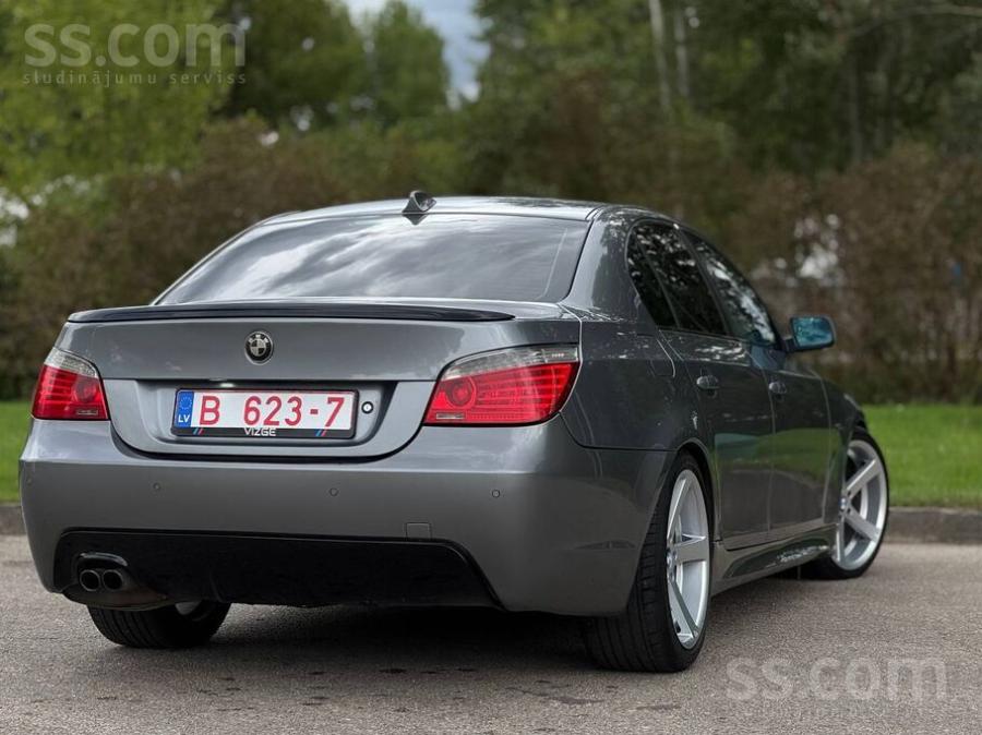 Pelēks BMW 525 2007 Rīga, ar dzinēja tilpumu 3.00 L un nobraukumu 290 tūkst. km par 5750 €, foto 8 vietnē AUTOMOTO.COM.LV