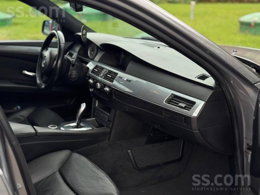 Pelēks BMW 525 2007 Rīga, ar dzinēja tilpumu 3.00 L un nobraukumu 290 tūkst. km par 5750 €, foto 13 vietnē AUTOMOTO.COM.LV