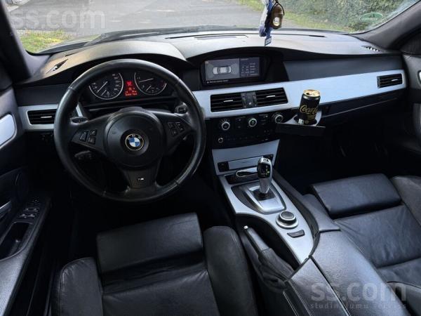 Grey BMW 525 2007 in Riga, with an engine capacity of 3.00 L and mileage of 0 thousand km for 4000 €, photo 7 on AUTOMOTO.COM.LV