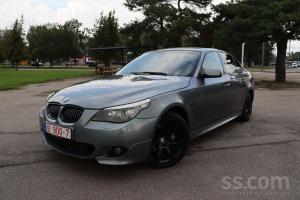 Grey BMW 525 2007 in Riga, with an engine capacity of 3.00 L and mileage of 292 thousand km for 4690 €, photo  on AUTOMOTO.COM.LV