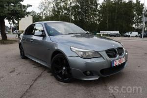 Grey BMW 525 2007 in Riga, with an engine capacity of 3.00 L and mileage of 292 thousand km for 4690 €, photo 3 on AUTOMOTO.COM.LV
