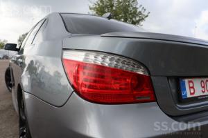 Grey BMW 525 2007 in Riga, with an engine capacity of 3.00 L and mileage of 292 thousand km for 4690 €, photo 5 on AUTOMOTO.COM.LV