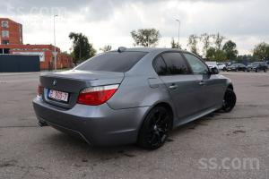 Grey BMW 525 2007 in Riga, with an engine capacity of 3.00 L and mileage of 292 thousand km for 4690 €, photo 6 on AUTOMOTO.COM.LV