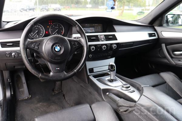 Grey BMW 525 2007 in Riga, with an engine capacity of 3.00 L and mileage of 292 thousand km for 4690 €, photo 6 on AUTOMOTO.COM.LV