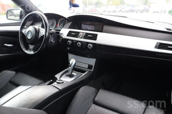 Grey BMW 525 2007 in Riga, with an engine capacity of 3.00 L and mileage of 292 thousand km for 4690 €, photo 8 on AUTOMOTO.COM.LV