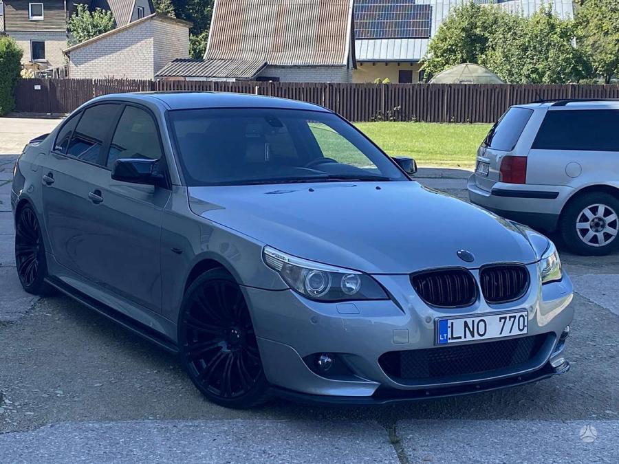 Pelēks BMW 525 2007 Kauņa, ar dzinēja tilpumu 2.50 L un nobraukumu 280 tūkst. km par 6250 €, foto 9 vietnē AUTOMOTO.COM.LV