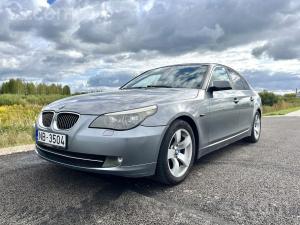 Grey BMW 525 2007 in Jelgava, with an engine capacity of 3.00 L and mileage of 287 thousand km for 4190 €, photo  on AUTOMOTO.COM.LV
