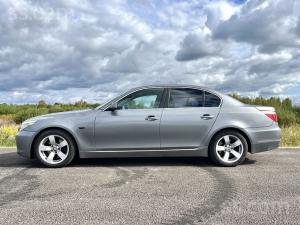Grey BMW 525 2007 in Jelgava, with an engine capacity of 3.00 L and mileage of 287 thousand km for 4190 €, photo 4 on AUTOMOTO.COM.LV
