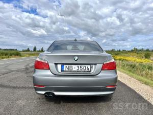 Grey BMW 525 2007 in Jelgava, with an engine capacity of 3.00 L and mileage of 287 thousand km for 4190 €, photo 5 on AUTOMOTO.COM.LV
