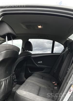 Grey BMW 525 2007 in Jelgava, with an engine capacity of 3.00 L and mileage of 287 thousand km for 4190 €, photo 10 on AUTOMOTO.COM.LV