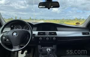 Grey BMW 525 2007 in Jelgava, with an engine capacity of 3.00 L and mileage of 287 thousand km for 4190 €, photo 14 on AUTOMOTO.COM.LV