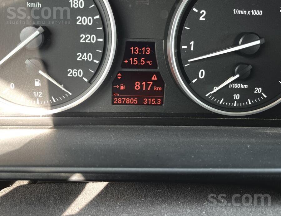 Grey BMW 525 2007 in Jelgava, with an engine capacity of 3.00 L and mileage of 287 thousand km for 4190 €, photo 20 on AUTOMOTO.COM.LV