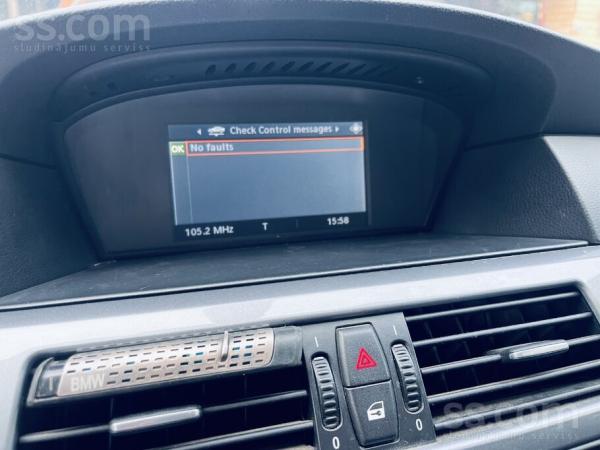 Pelēks BMW 525 2007 Kuldīga, ar dzinēja tilpumu 3.00 L un nobraukumu 425 tūkst. km par 6000 €, foto 6 vietnē AUTOMOTO.COM.LV