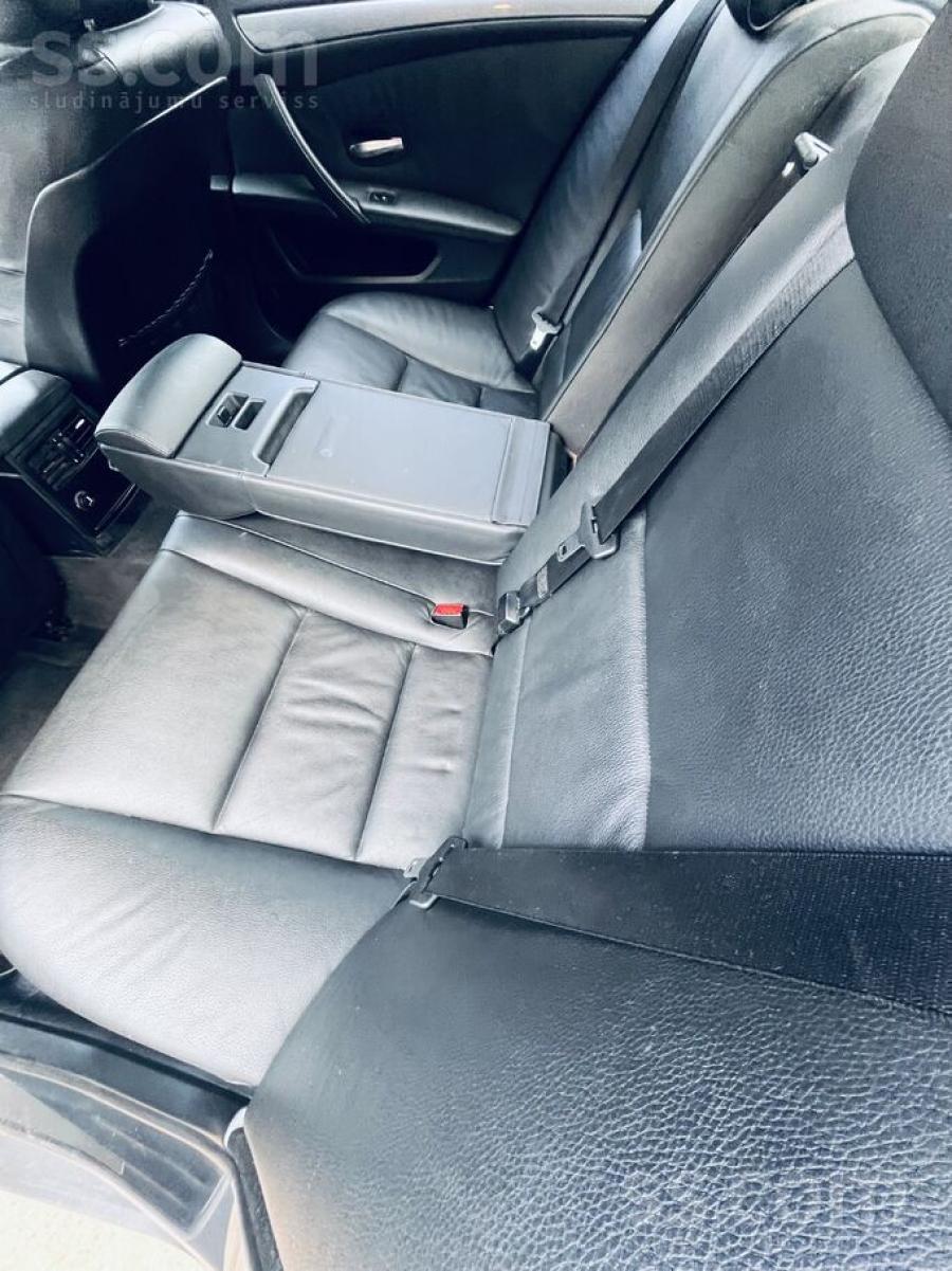 Pelēks BMW 525 2007 Kuldīga, ar dzinēja tilpumu 3.00 L un nobraukumu 425 tūkst. km par 6000 €, foto 9 vietnē AUTOMOTO.COM.LV