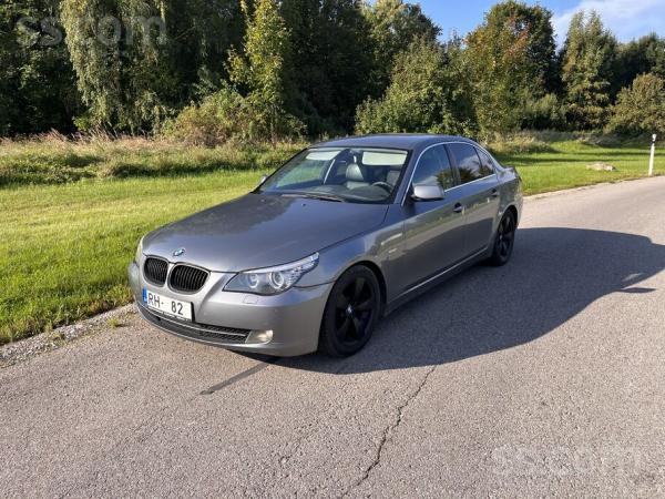 Серый БМВ 525 2007 в Кулдига, объемом двигателя 3.00 л и пробегом 425 тыс. км за 6000 €, фото 1 на AUTOMOTO.COM.LV