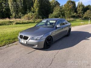Pelēks BMW 525 2007 Kuldīga, ar dzinēja tilpumu 3.00 L un nobraukumu 425 tūkst. km par 6000 €, foto  vietnē AUTOMOTO.COM.LV