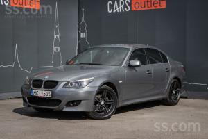 Pelēks BMW 525 2007 Rīga, ar dzinēja tilpumu 3.00 L un nobraukumu 326 tūkst. km par 6690 €, foto  vietnē AUTOMOTO.COM.LV