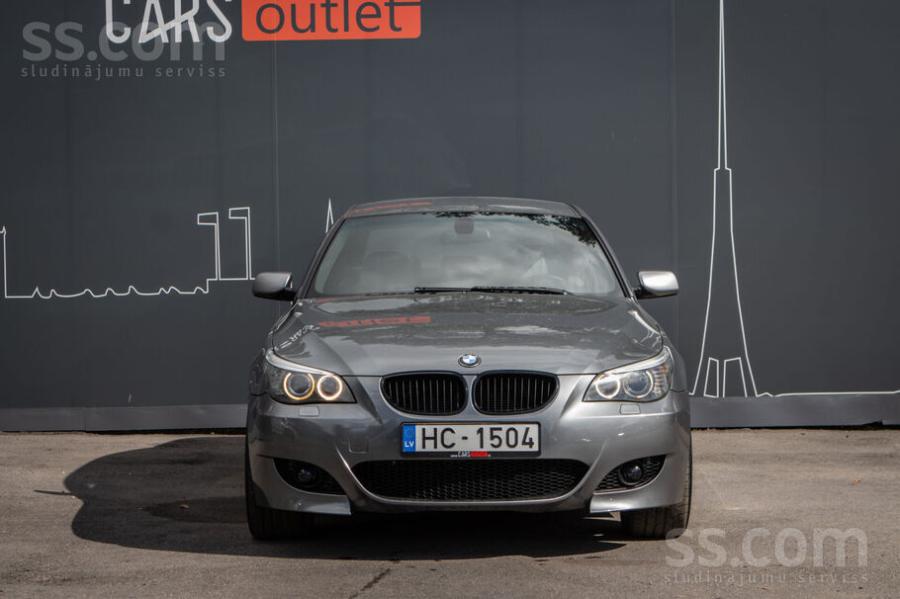 Pelēks BMW 525 2007 Rīga, ar dzinēja tilpumu 3.00 L un nobraukumu 326 tūkst. km par 6690 €, foto 3 vietnē AUTOMOTO.COM.LV