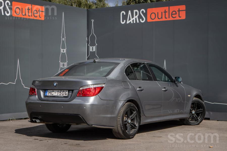 Pelēks BMW 525 2007 Rīga, ar dzinēja tilpumu 3.00 L un nobraukumu 326 tūkst. km par 6690 €, foto 7 vietnē AUTOMOTO.COM.LV