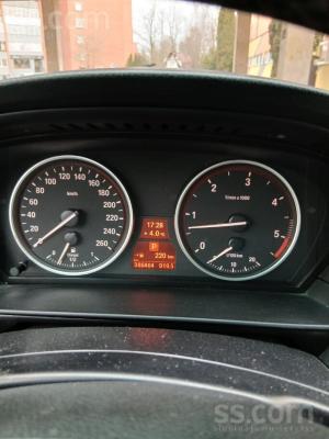 Grey BMW 525 2008 in Ogre, with an engine capacity of 3.00 L and mileage of 386 thousand km for 3700 €, photo 10 on AUTOMOTO.COM.LV