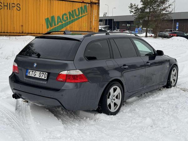 Grey BMW 525 2008 in Vilnius, with an engine capacity of 2.50 L and mileage of 400 thousand km for 5000 €, photo 3 on AUTOMOTO.COM.LV
