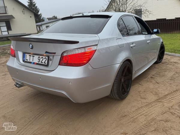 Grey BMW 525 2008 in Vilnius, with an engine capacity of 3.00 L and mileage of 241 thousand km for 7100 €, photo 2 on AUTOMOTO.COM.LV
