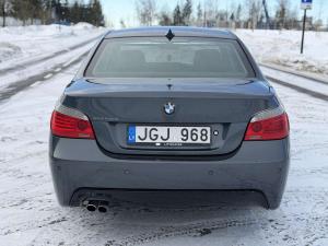 Grey BMW 525 2008 in Vilnius, with an engine capacity of 3.00 L and mileage of 425 thousand km for 6350 €, photo 12 on AUTOMOTO.COM.LV