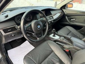 Grey BMW 525 2008 in Vilnius, with an engine capacity of 3.00 L and mileage of 425 thousand km for 6350 €, photo 15 on AUTOMOTO.COM.LV