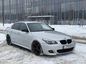 Pelēks BMW 525 2008 Viļņa, ar dzinēja tilpumu 3.00 L un nobraukumu 390 tūkst. km par 5550 €, foto 6 vietnē AUTOMOTO.COM.LV