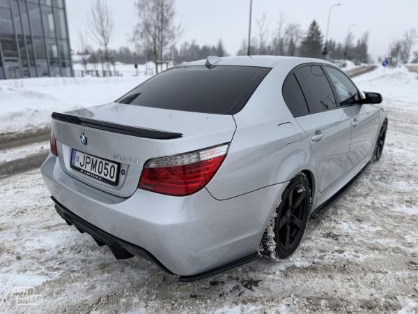 Grey BMW 525 2008 in Vilnius, with an engine capacity of 3.00 L and mileage of 390 thousand km for 5550 €, photo 8 on AUTOMOTO.COM.LV
