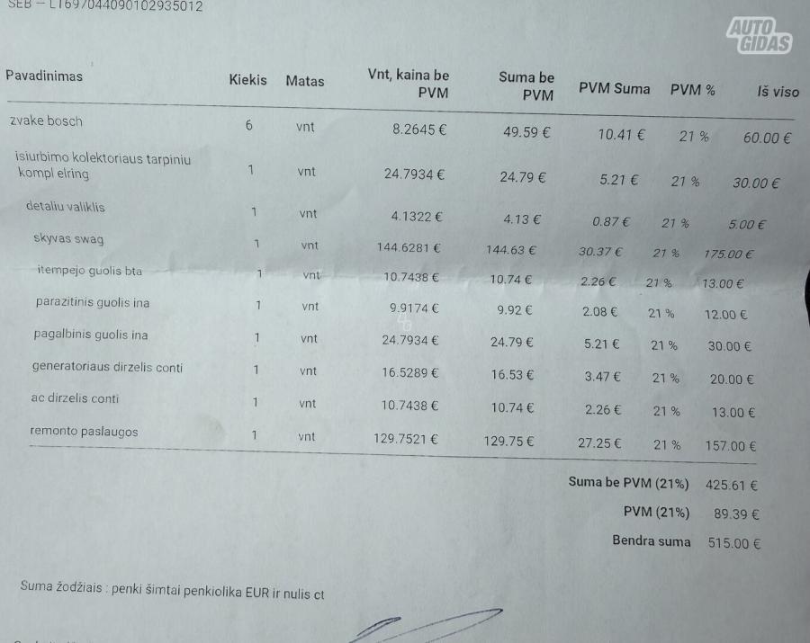 Pelēks BMW 525 2008 Viļņa, ar dzinēja tilpumu 3.00 L un nobraukumu 390 tūkst. km par 5550 €, foto 23 vietnē AUTOMOTO.COM.LV