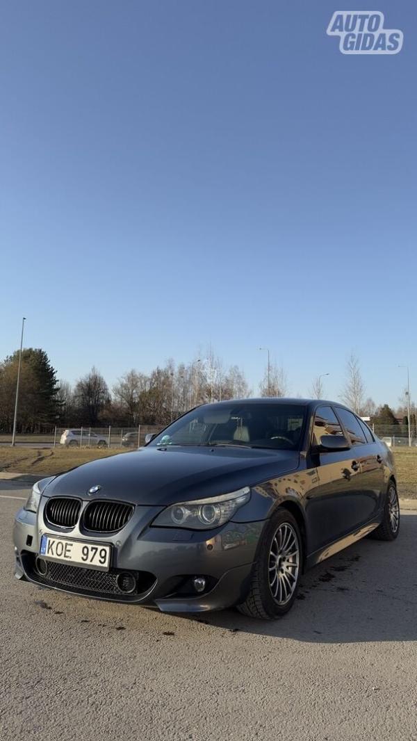 Grey BMW 525 2008 in Kaunas, with an engine capacity of 3.00 L and mileage of 338 thousand km for 5150 €, photo 4 on AUTOMOTO.COM.LV