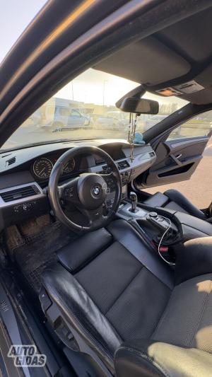 Pelēks BMW 525 2008 Kauņa, ar dzinēja tilpumu 3.00 L un nobraukumu 338 tūkst. km par 5150 €, foto 10 vietnē AUTOMOTO.COM.LV