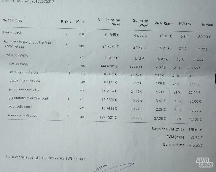 Pelēks BMW 525 2008 Viļņa, ar dzinēja tilpumu 3.00 L un nobraukumu 390 tūkst. km par 5350 €, foto 20 vietnē AUTOMOTO.COM.LV