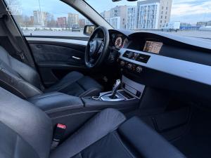 Pelēks BMW 525 2008 Viļņa, ar dzinēja tilpumu 3.00 L un nobraukumu 649 tūkst. km par 2350 €, foto 11 vietnē AUTOMOTO.COM.LV