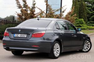 Grey BMW 525 2008 in Tukums, with an engine capacity of 3.00 L and mileage of 381 thousand km for 5990 €, photo 4 on AUTOMOTO.COM.LV
