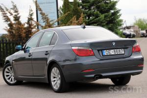 Grey BMW 525 2008 in Tukums, with an engine capacity of 3.00 L and mileage of 381 thousand km for 5990 €, photo 5 on AUTOMOTO.COM.LV