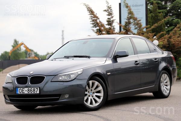 Pelēks BMW 525 2008 Tukums, ar dzinēja tilpumu 3.00 L un nobraukumu 381 tūkst. km par 5990 €, foto 6 vietnē AUTOMOTO.COM.LV