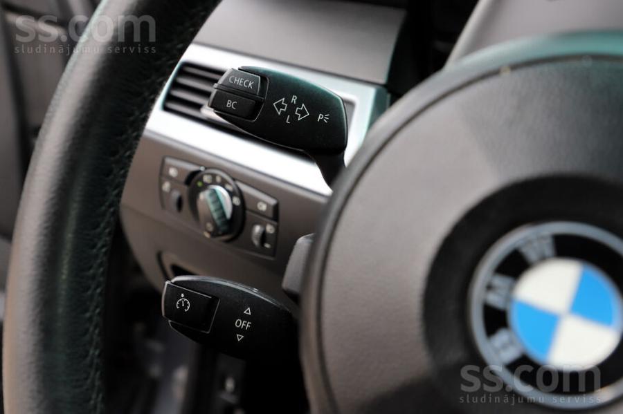Grey BMW 525 2008 in Tukums, with an engine capacity of 3.00 L and mileage of 381 thousand km for 5990 €, photo 11 on AUTOMOTO.COM.LV