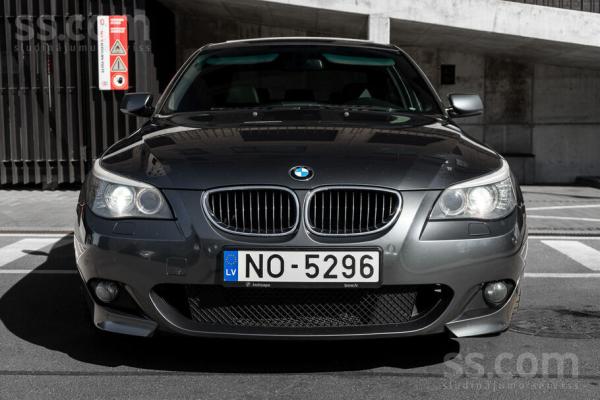 Pelēks BMW 525 2008 Rīga, ar dzinēja tilpumu 3.00 L un nobraukumu 299 tūkst. km par 6990 €, foto 5 vietnē AUTOMOTO.COM.LV