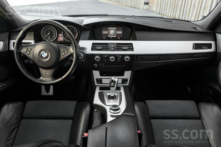 Pelēks BMW 525 2008 Rīga, ar dzinēja tilpumu 3.00 L un nobraukumu 299 tūkst. km par 6990 €, foto 8 vietnē AUTOMOTO.COM.LV