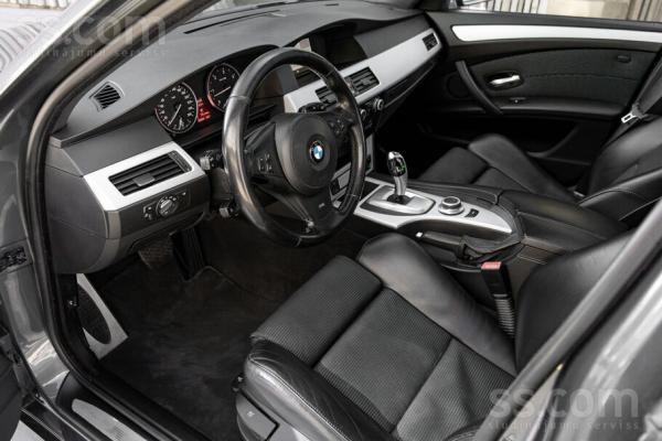 Pelēks BMW 525 2008 Rīga, ar dzinēja tilpumu 3.00 L un nobraukumu 299 tūkst. km par 6990 €, foto 8 vietnē AUTOMOTO.COM.LV