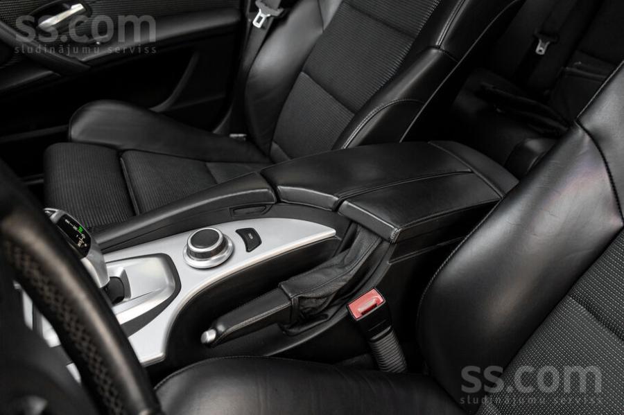 Pelēks BMW 525 2008 Rīga, ar dzinēja tilpumu 3.00 L un nobraukumu 299 tūkst. km par 6990 €, foto 22 vietnē AUTOMOTO.COM.LV