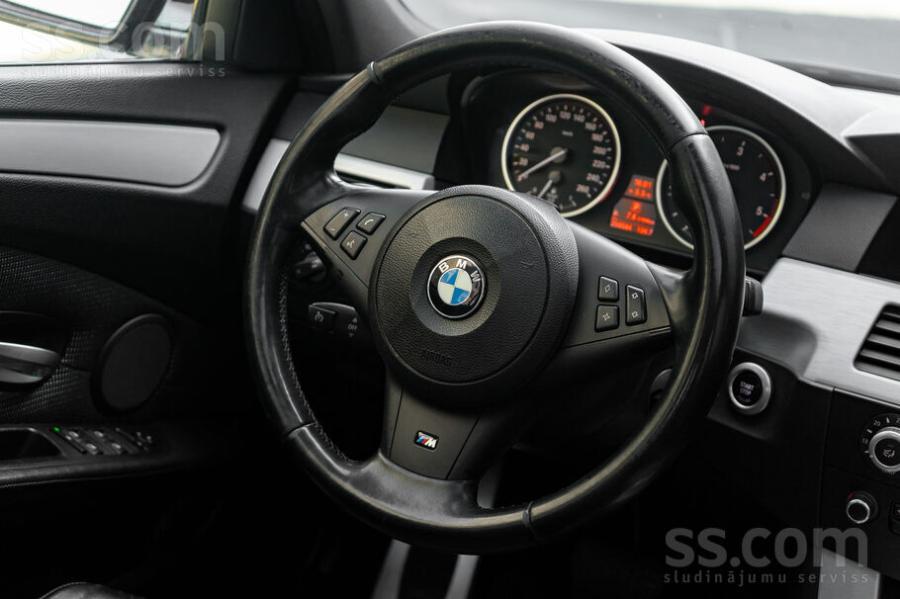Pelēks BMW 525 2008 Rīga, ar dzinēja tilpumu 3.00 L un nobraukumu 299 tūkst. km par 6990 €, foto 23 vietnē AUTOMOTO.COM.LV