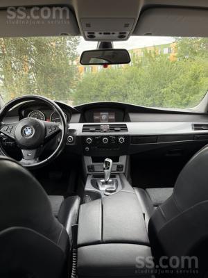 Grey BMW 525 2008 in Riga, with an engine capacity of 3.00 L and mileage of 285 thousand km for 7000 €, photo 14 on AUTOMOTO.COM.LV