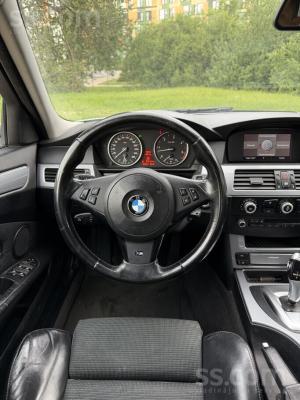 Grey BMW 525 2008 in Riga, with an engine capacity of 3.00 L and mileage of 285 thousand km for 7000 €, photo 15 on AUTOMOTO.COM.LV