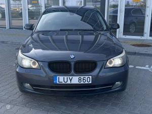 Pelēks BMW 525 2008 Viļņa, ar dzinēja tilpumu 2.99 L un nobraukumu 344 tūkst. km par 4500 €, foto 3 vietnē AUTOMOTO.COM.LV